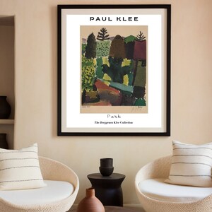 Paul Klee "park" Museum Art Print (digital Download) - Etsy