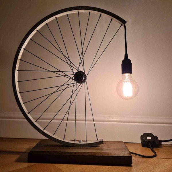 Upcycled Lamp - Etsy UK