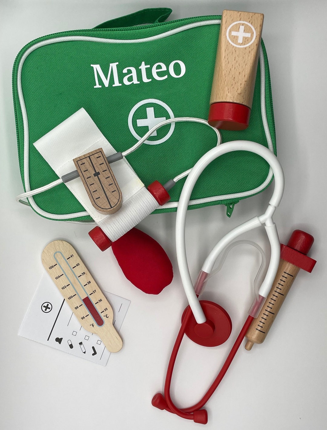 Personalized Pretend Play Medical Playset, Medical Playset for Kids - Etsy