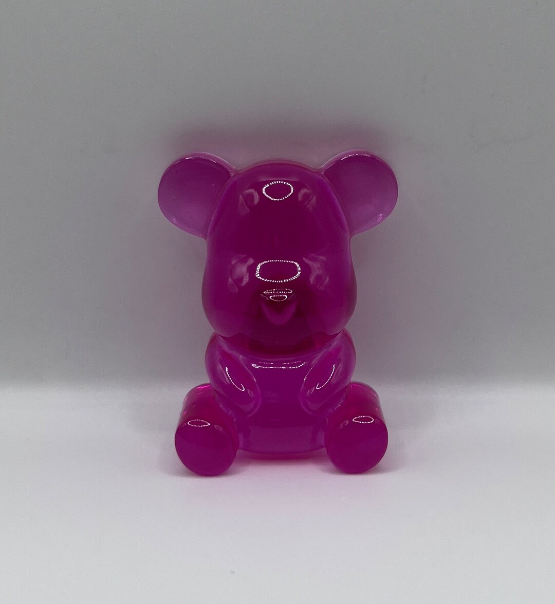 Sitting Teddy Bear Magnets Large Your Choice of Color Magnet Resin ...