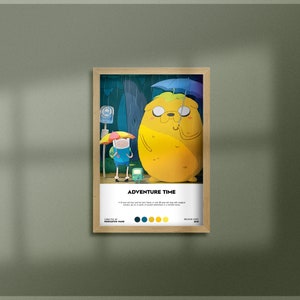 Adventure Time Poster, Adventure Time Vintage, Retro Art, Adventure ...