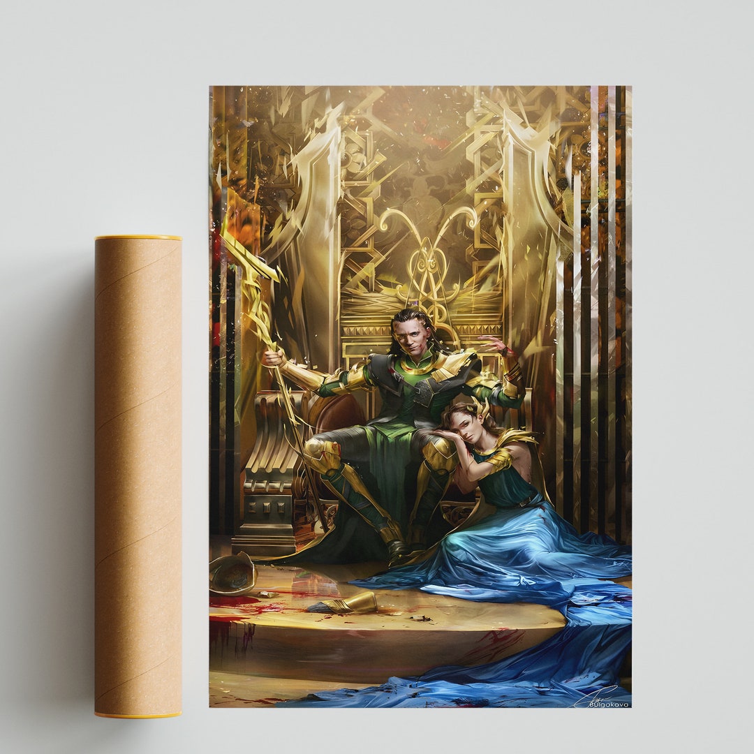 Loki Poster, Loki Print, Loki, Loki Wall Art, Tom Hiddleston Poster ...