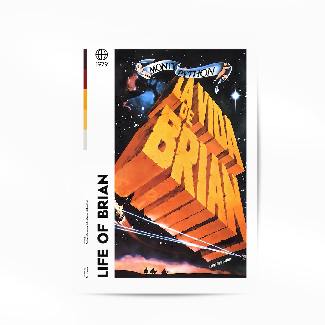 Life of Brian Poster, Life of Brian Home Decor, Life of Brian Wall Art ...