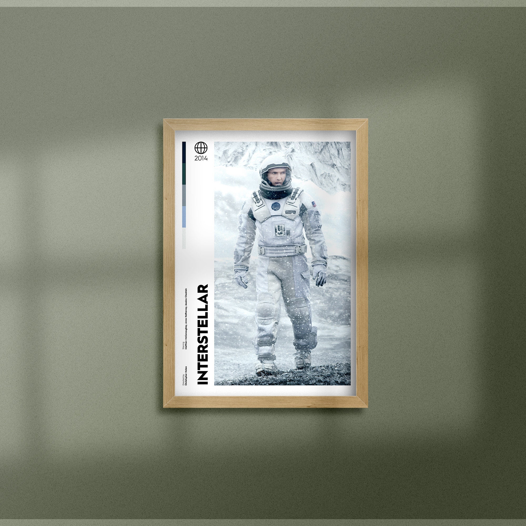 Interstellar Poster, Interstellar Home Decor, Interstellar Wall Art ...