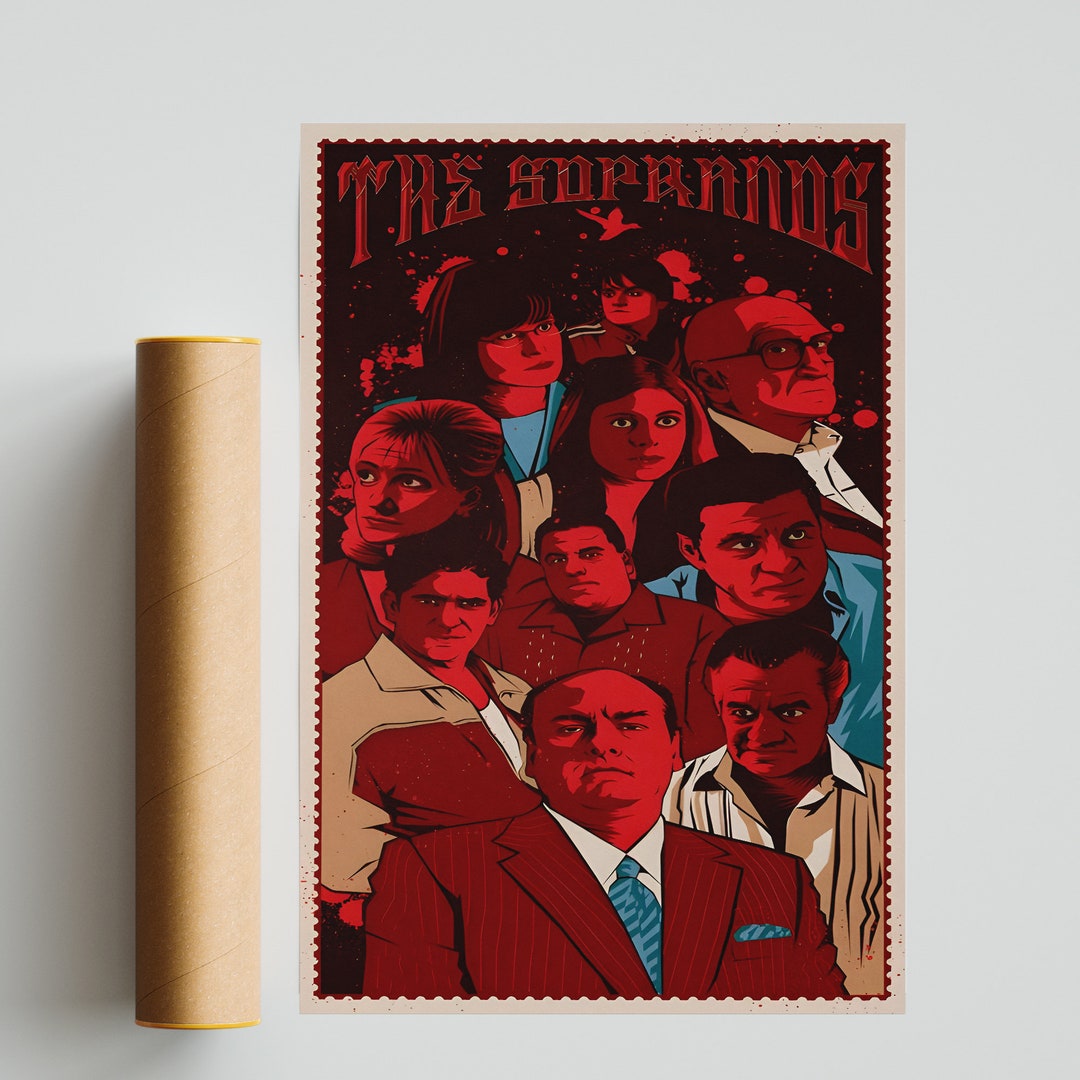 The Sopranos Poster the Sopranos Print the Sopranos the - Etsy