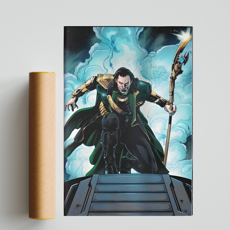 Loki Poster, Loki Print, Loki, Loki Wall Art, Tom Hiddleston Poster ...