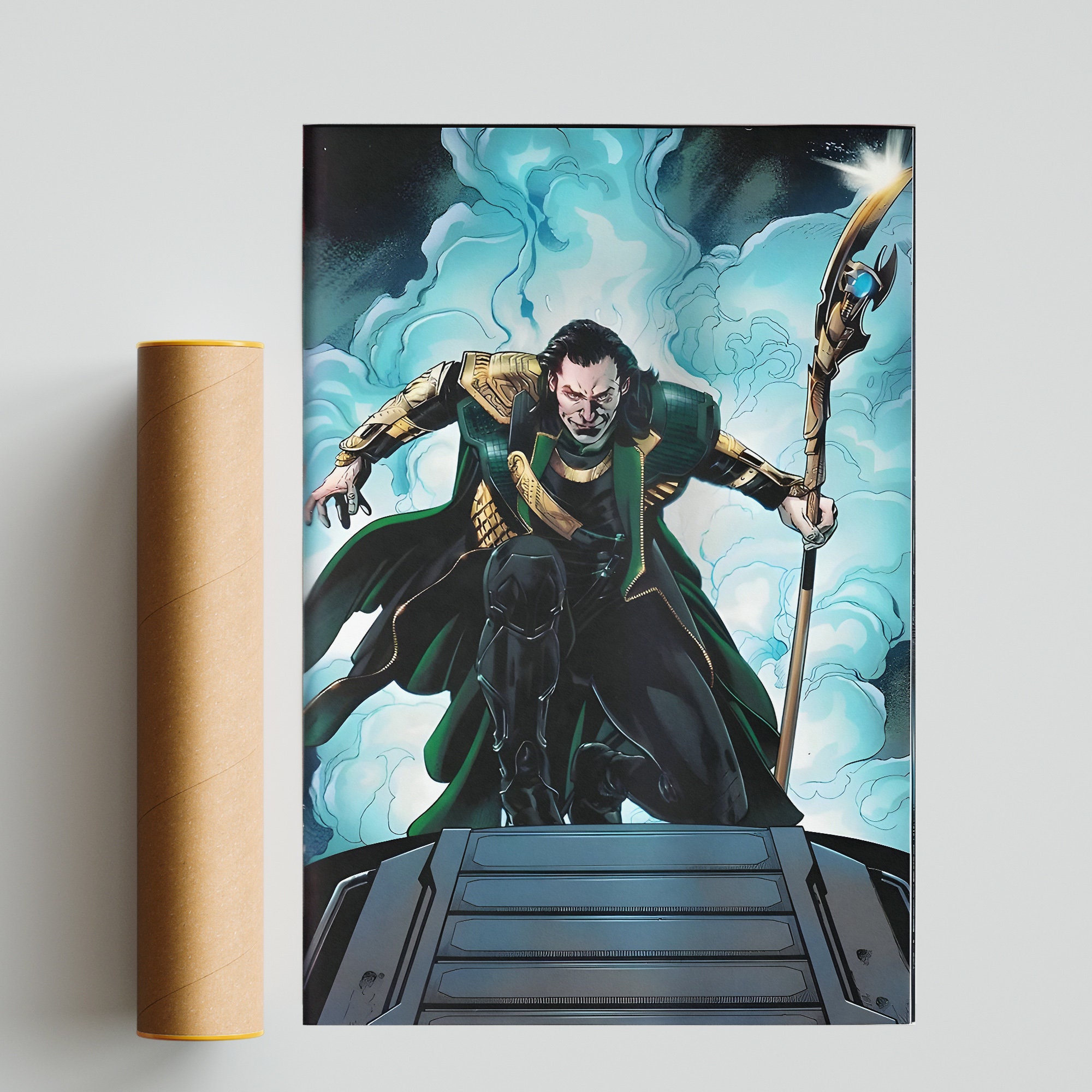 Loki Poster, Loki Print, Loki, Loki Wall Art, Tom Hiddleston Poster ...