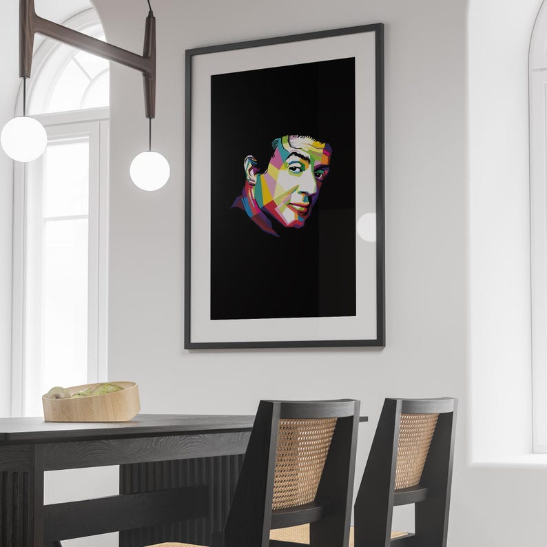Rocky Poster, Rocky Rambo Wall Art, Rambo Print, Rambo Poster, Rocky ...