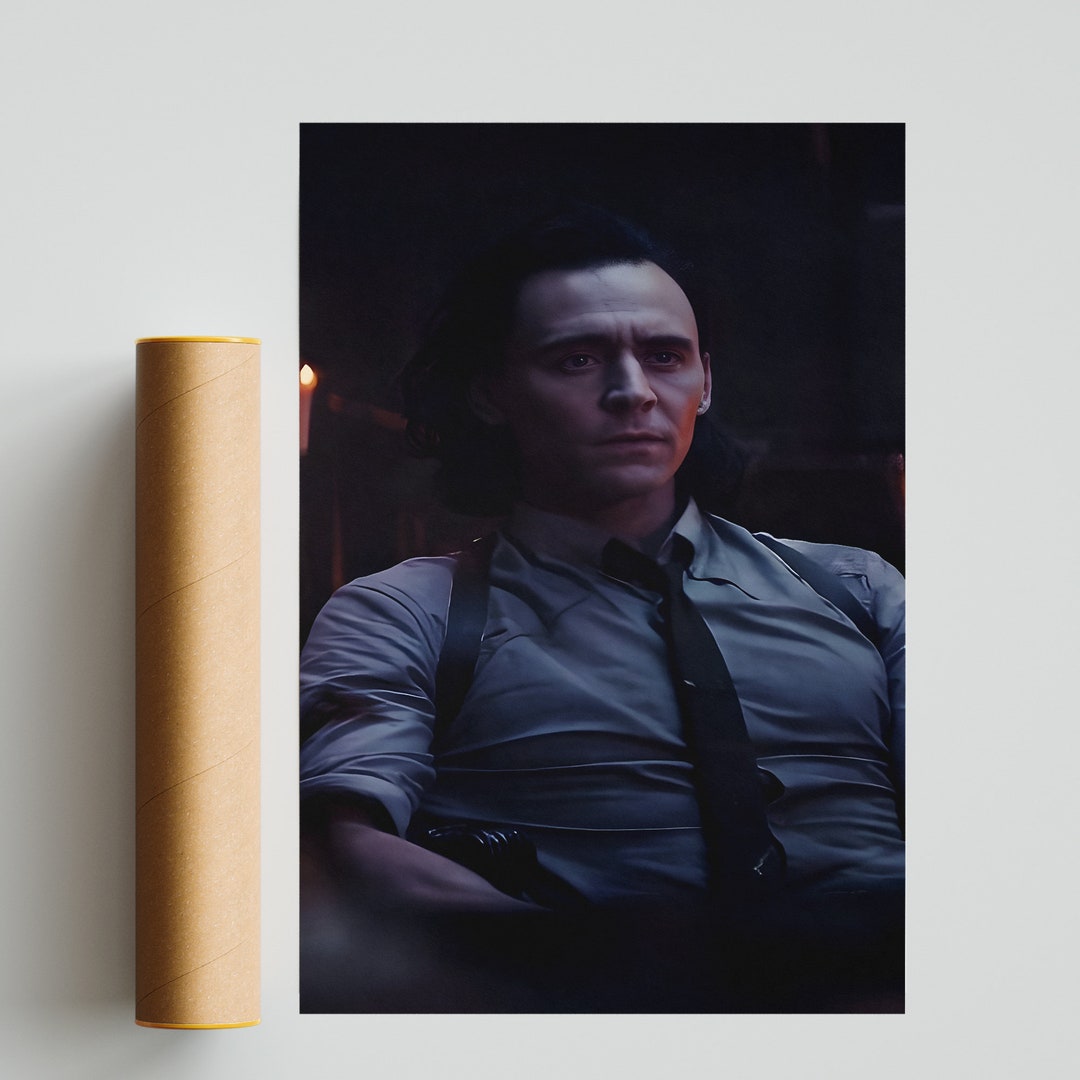 Loki Poster, Loki Print, Loki, Loki Wandkunst, Tom Hdleston Poster, Tom ...