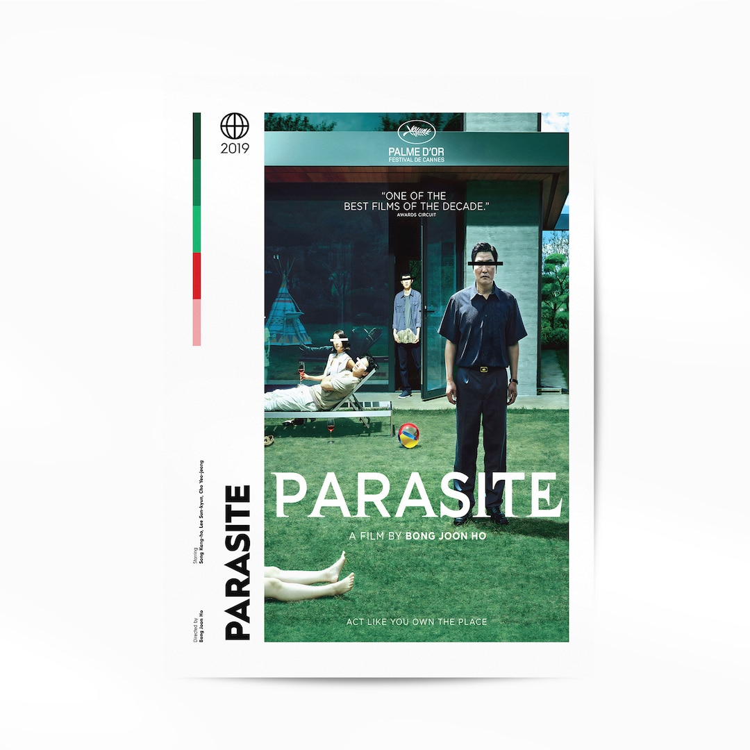 Parasite Poster, Parasite Wall Art, Parasite Home Decor, Parasite 2019 ...