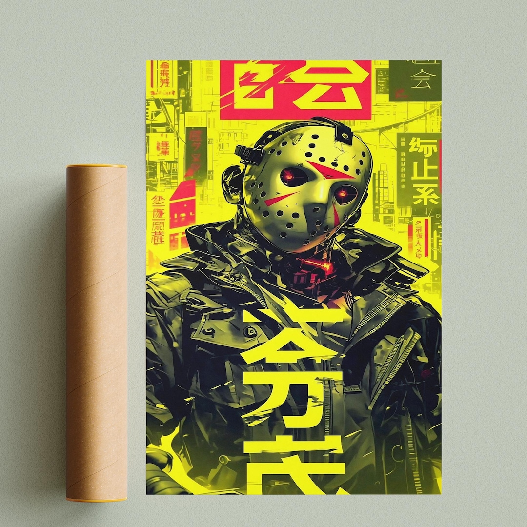 Jason Voorhees Poster, Jason Voorhees Wall Art, Jason Voorhees Print ...