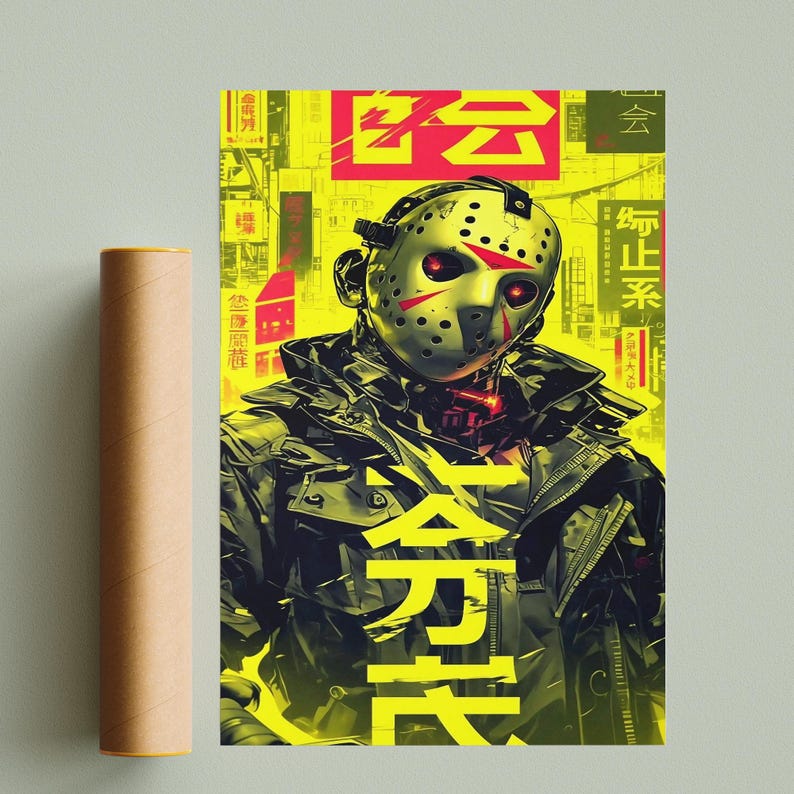 Jason Voorhees Poster, Jason Voorhees Wall Art, Jason Voorhees Print ...