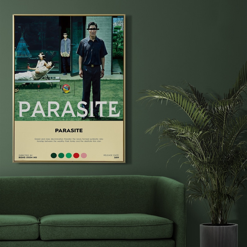 Parasite Poster, Parasite Wall Art, Parasite Home Decor, Parasite 2019 ...