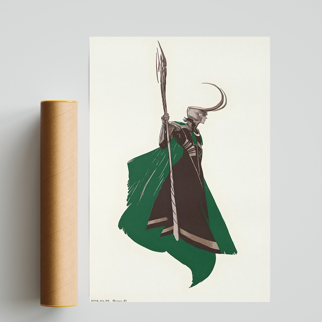 Loki Poster, Loki Print, Loki, Loki Wall Art, Tom Hiddleston Poster ...