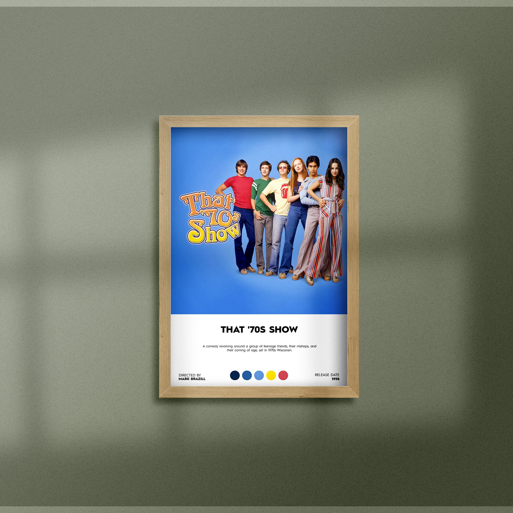That '70s Show Poster, That '70s Show Wall Art, That '70s Show Home Decor, That '70s Show 1998 ...