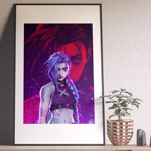 ARCANE POSTER, Jinx Poster - Etsy