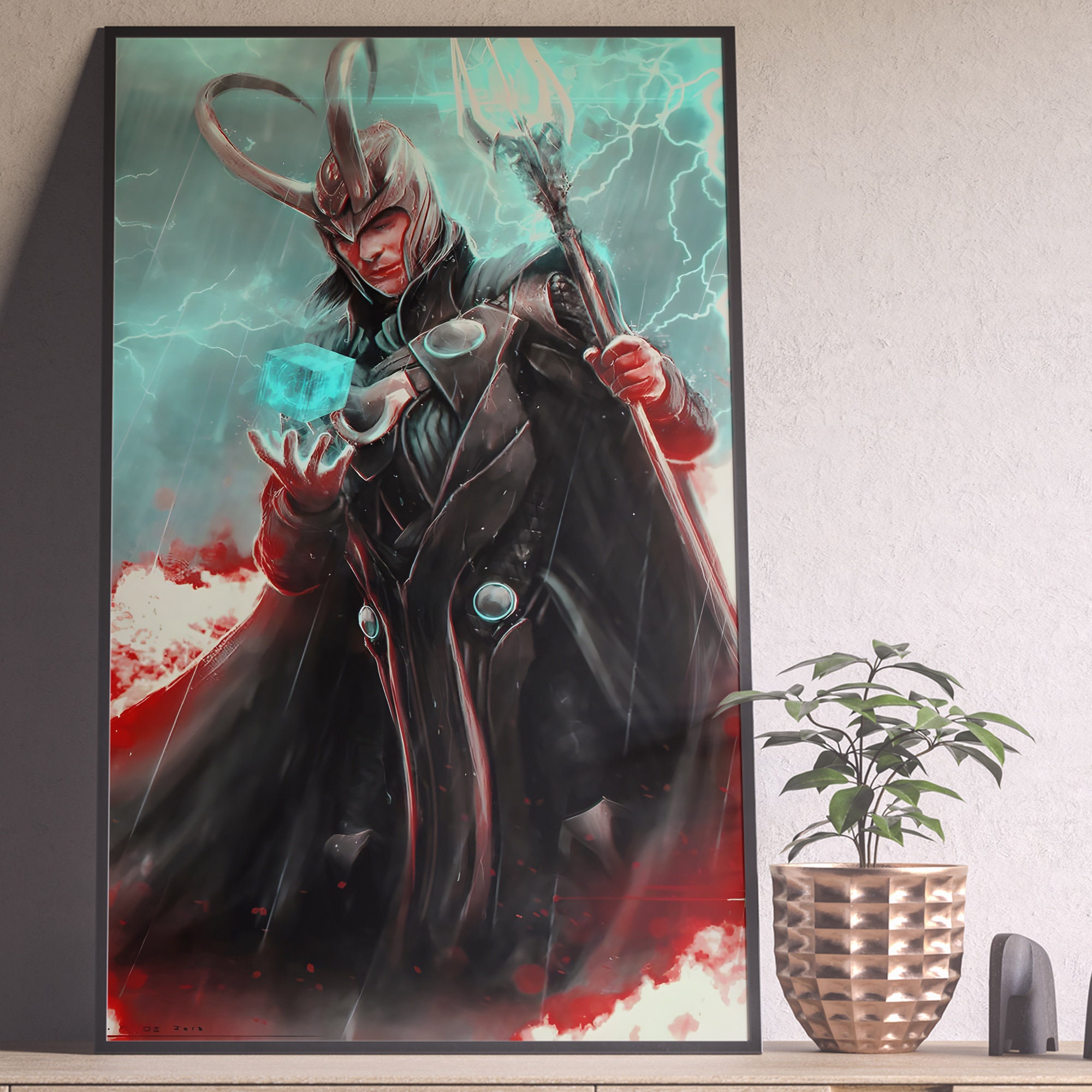 Loki Poster, Loki Print, Loki, Loki Wall Art, Tom Hiddleston Poster ...