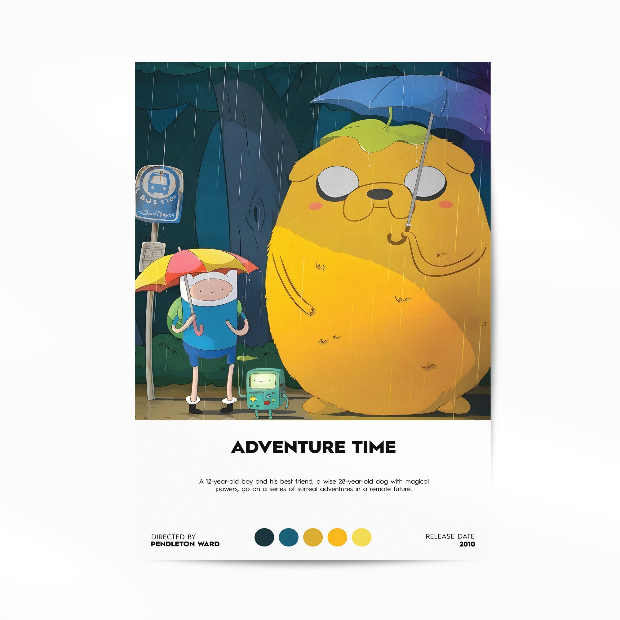 Adventure Time Poster, Adventure Time Vintage, Retro Art, Adventure ...