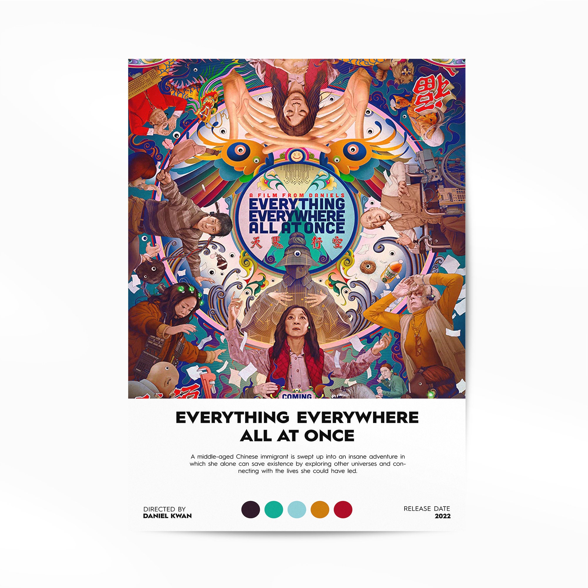 Everything Everywhere All at Once Poster, Everything Everywhere All at ...