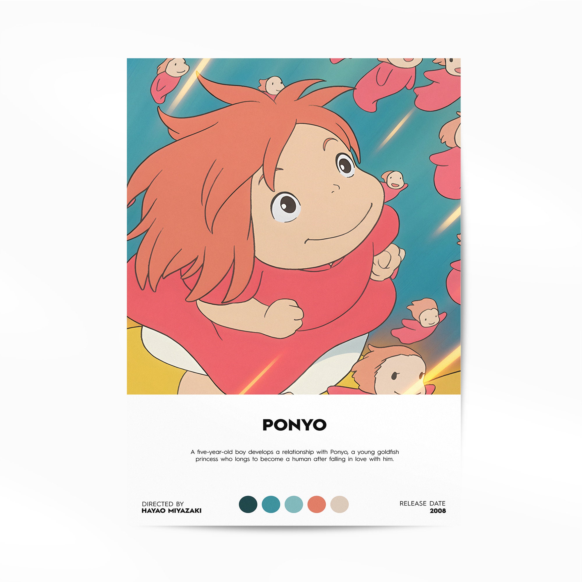 Ponyo Filmposter