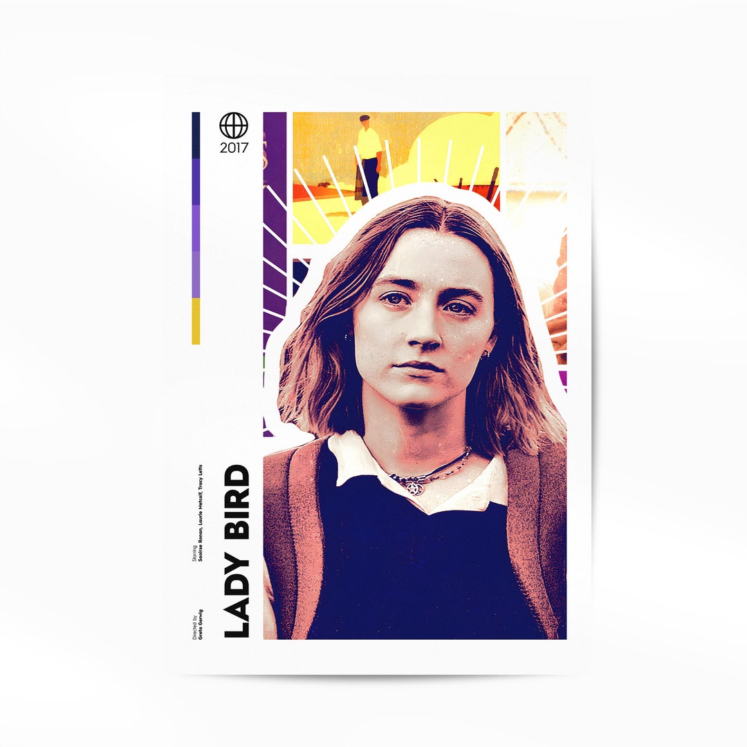 Lady Bird Poster, Lady Bird Home Decor, Lady Bird Wall Art, Lady Bird ...