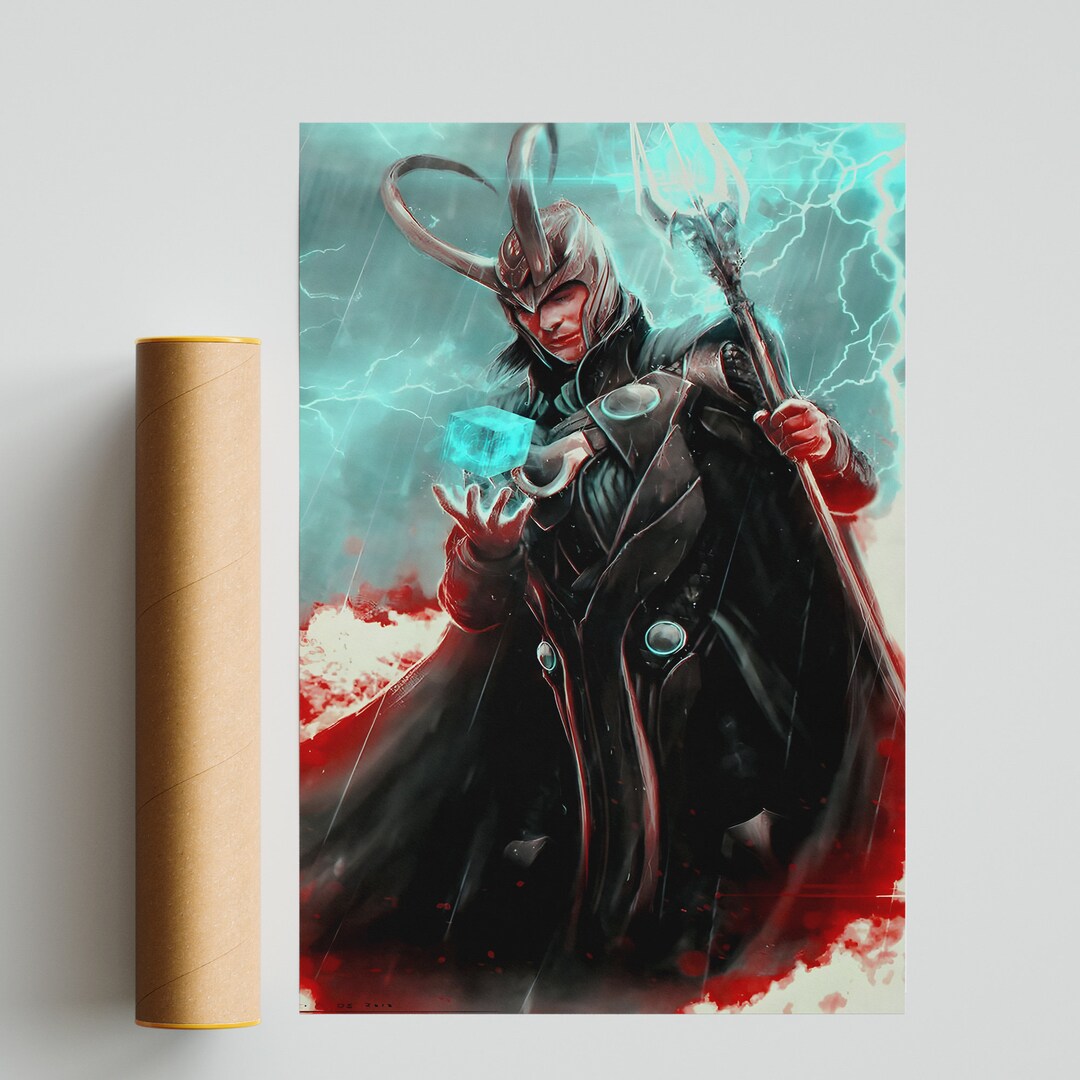 Loki Poster, Loki Print, Loki, Loki Wall Art, Tom Hiddleston Poster ...