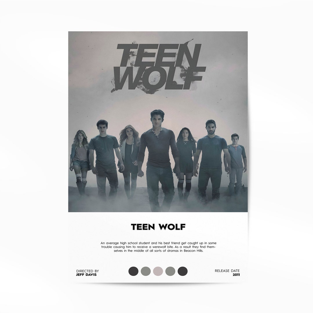 Teen Wolf Poster, Teen Wolf Wall Art, Teen Wolf Decor, Teen Wolf 2011 ...