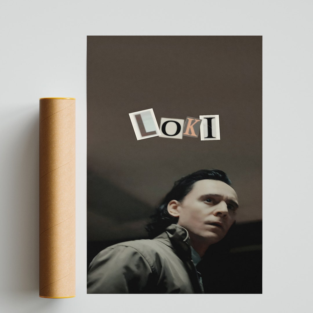 Loki Poster, Loki Print, Loki, Loki Wandkunst, Tom Hdleston Poster, Tom ...