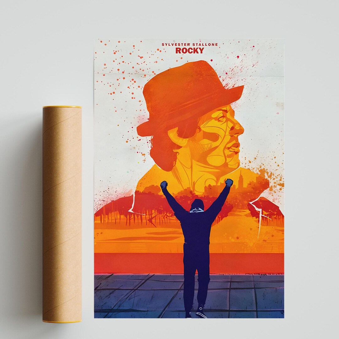 Rocky Poster, Rocky Rambo Wall Art, Rambo Print, Rambo Poster, Rocky ...