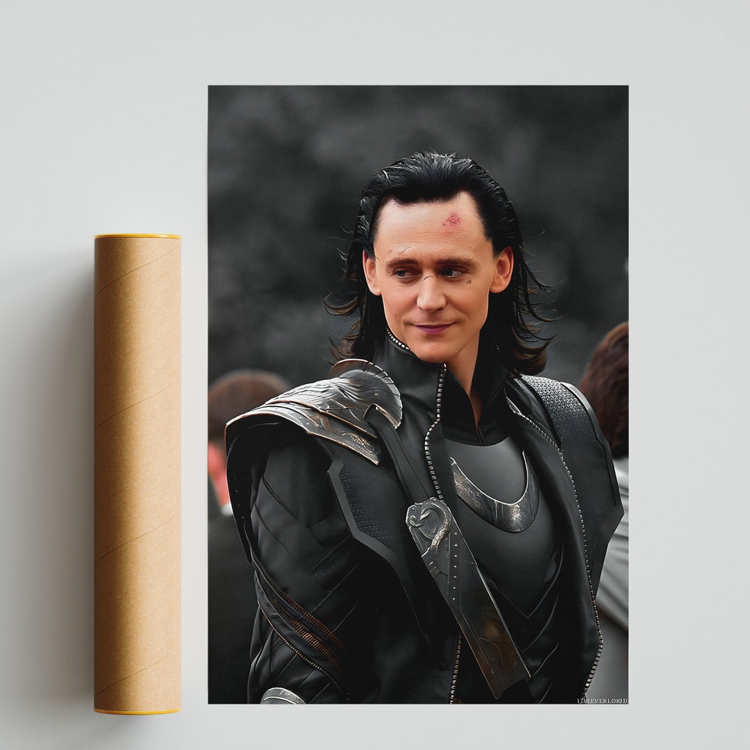 Loki Poster, Loki Print, Loki, Loki Wall Art, Tom Hiddleston Poster ...