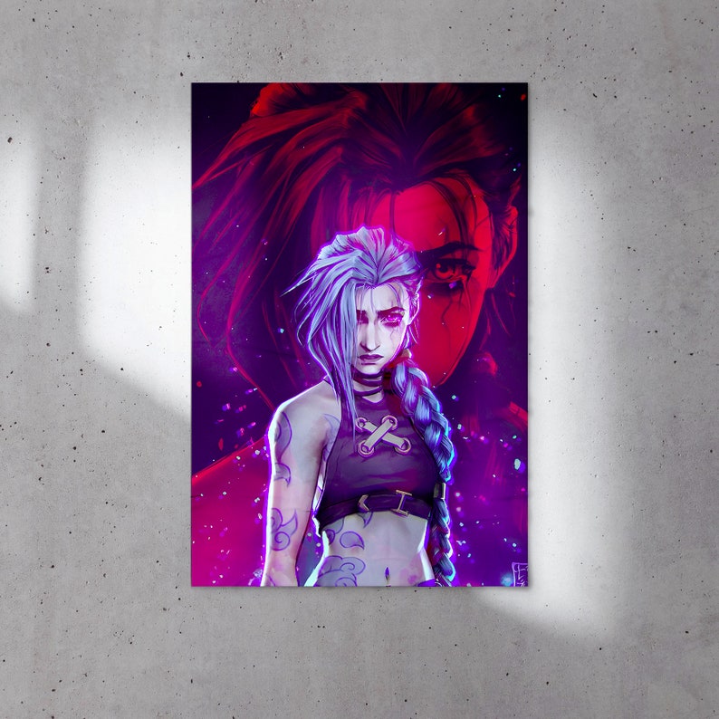 ARCANE POSTER, Jinx Poster - Etsy