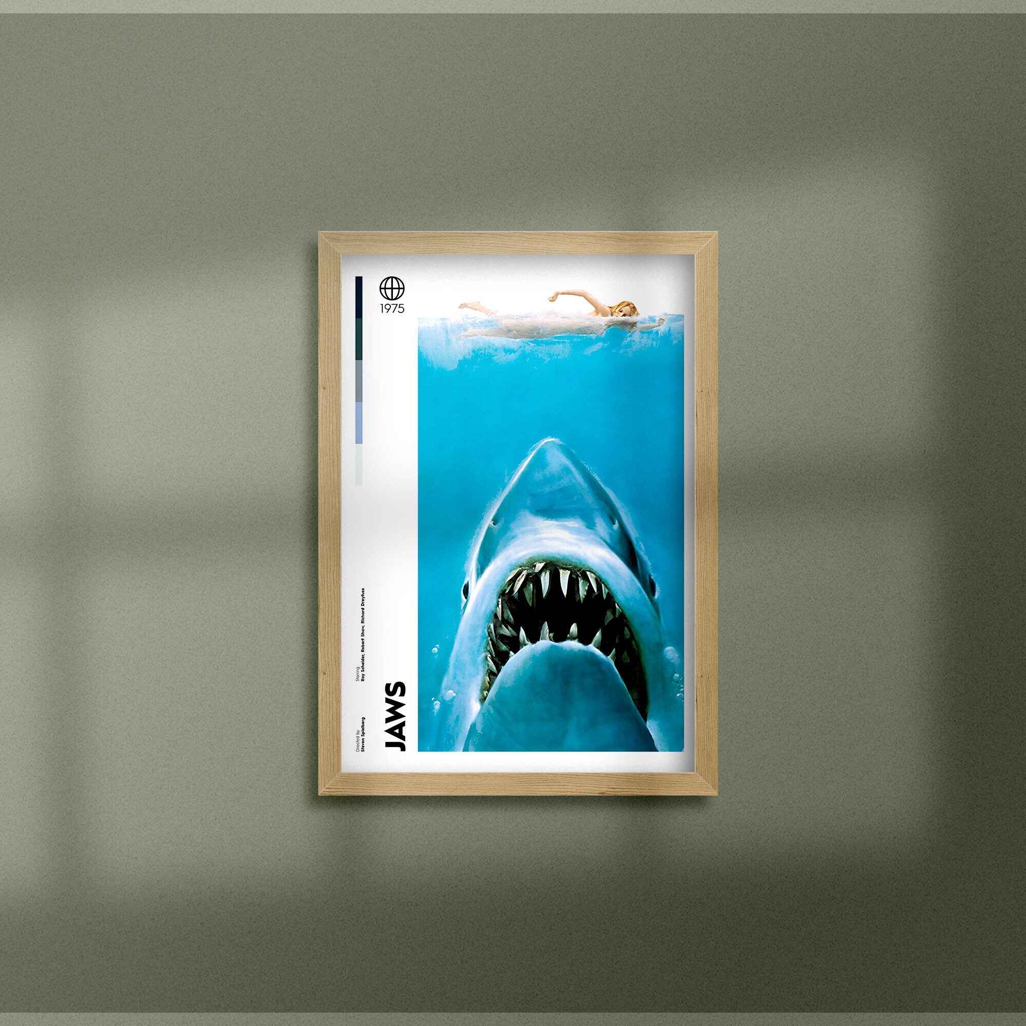 Jaws Poster, Jaws Home Decor, Jaws Wall Art, Jaws 1975 Movie - Etsy