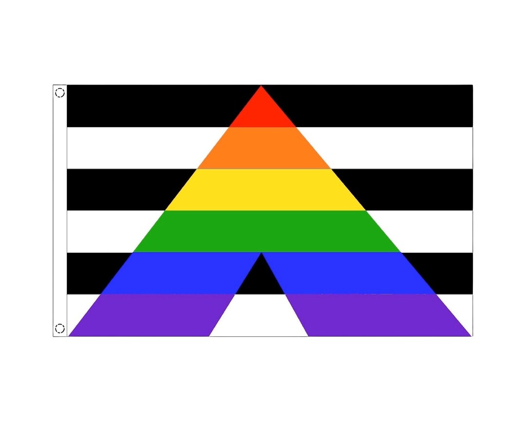 LGBTQ+ Flag - Straight Ally Flag - LGBTQ Banner - Straight Ally Banner ...