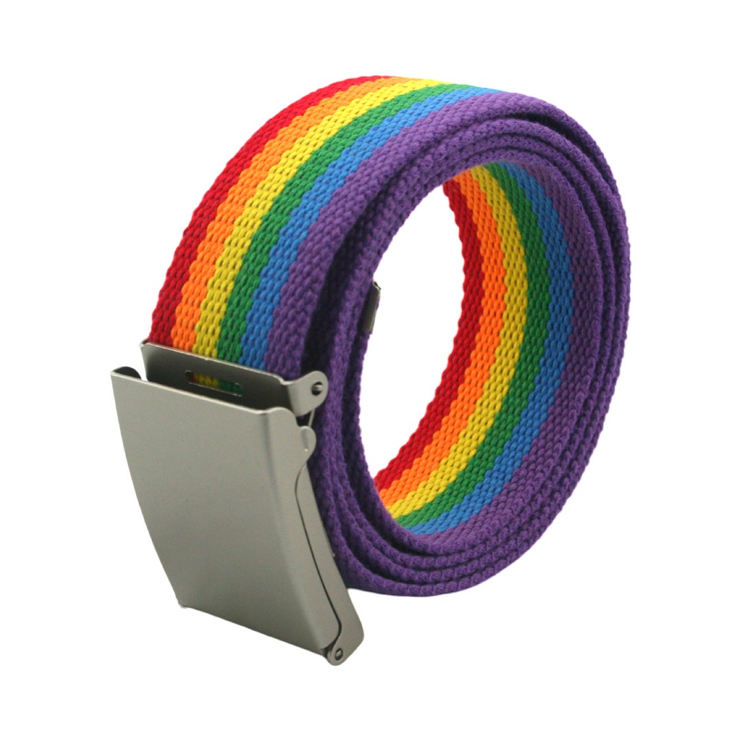 Rainbow Belt Pride Belt Rainbow Belt LGBTQ Accessories Gifts for Queer ...