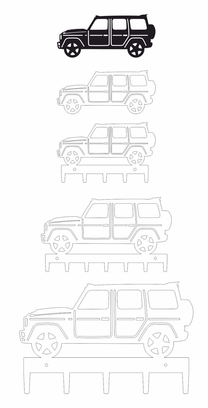 G, Gelenda, German Car, Dxf, Svg, Ai, Png, Cdr, Digital Files, Laser ...