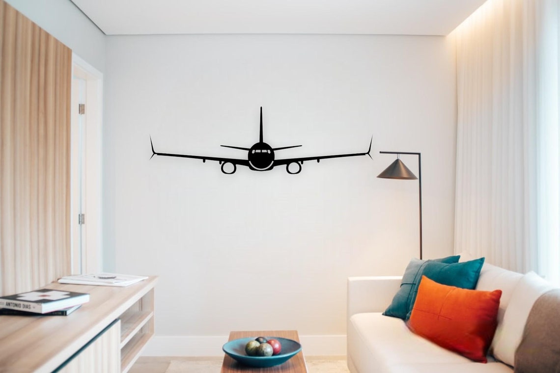 Boeing 737, Dxf, Svg, Ai, Png, Cdr, Digital Files, Laser Cut, Cnc ...