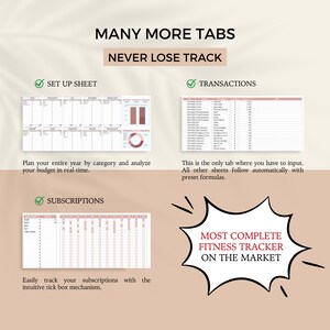 Budget Tracker, Annual & Monthly Budget Tracker, Google Sheets Budget ...