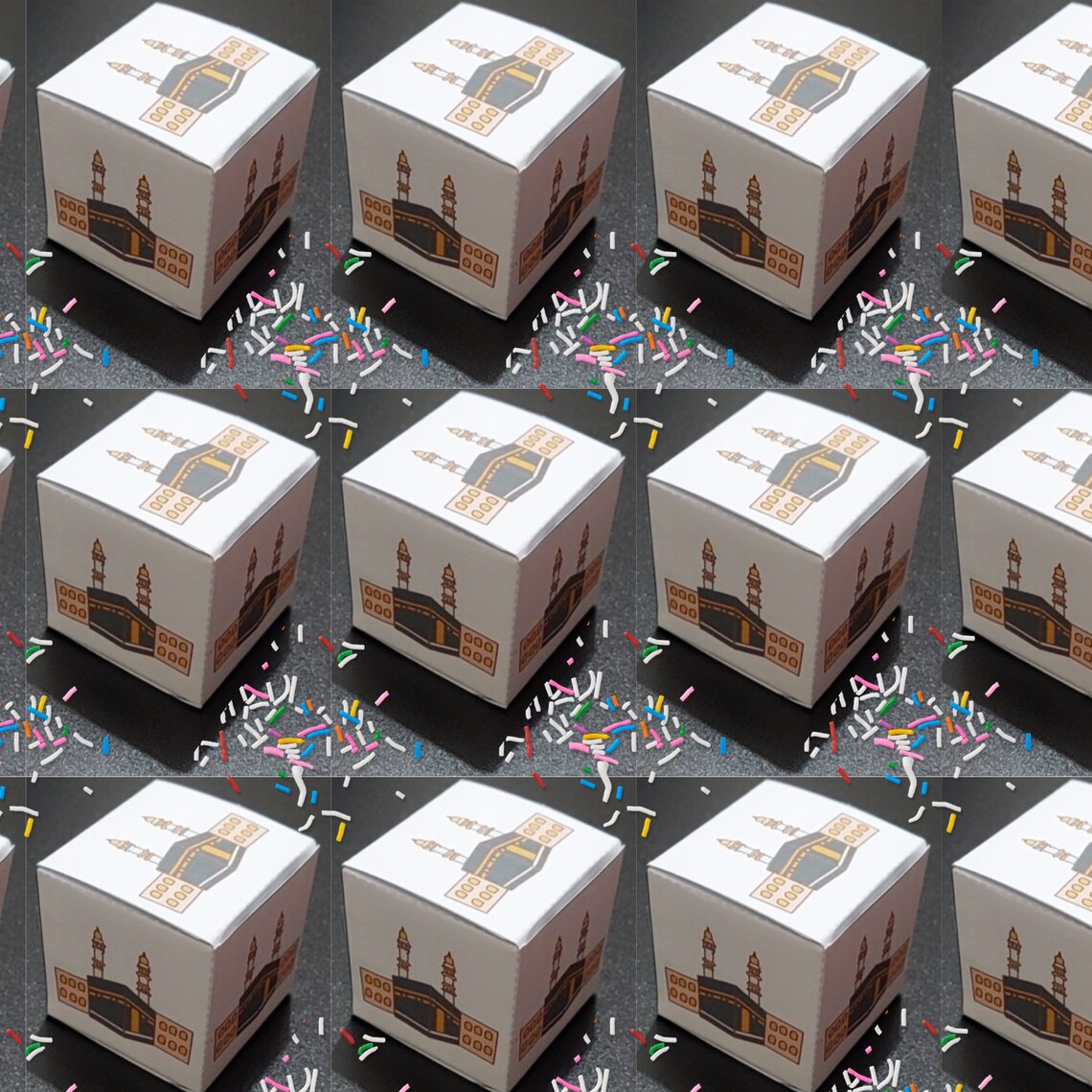 Printable Hajj, Umrah, Eid Al Adha Party Favor Box Printable Iftar ...