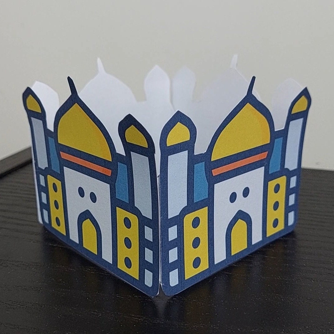 Printable Build A Mosque Craft: Islamic Ramadan Activity (PDF Download ...