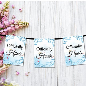 Printable Hijab Party Pack Printable Hijab Party Bundle Printable Hijab ...