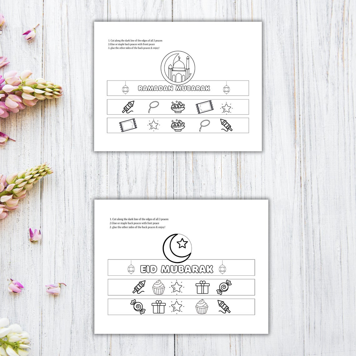 Printable Ramadan/eid Party Crown Printable Eid Party Decoration ...