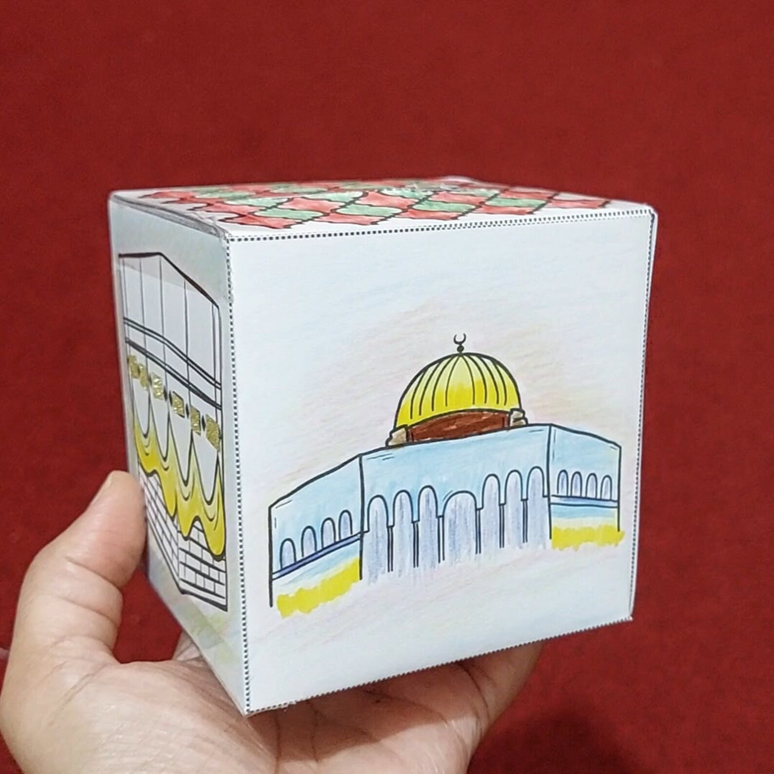 Printable DIY Sadaqah Box Printable Sadaqah Box Craft Kids Printable ...