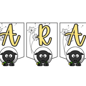 Printable Eid Al Adha Mubarak Banner Printable Eid Bunting Printable ...