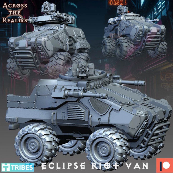 Eclipse Riot Van Across the Realms - Etsy