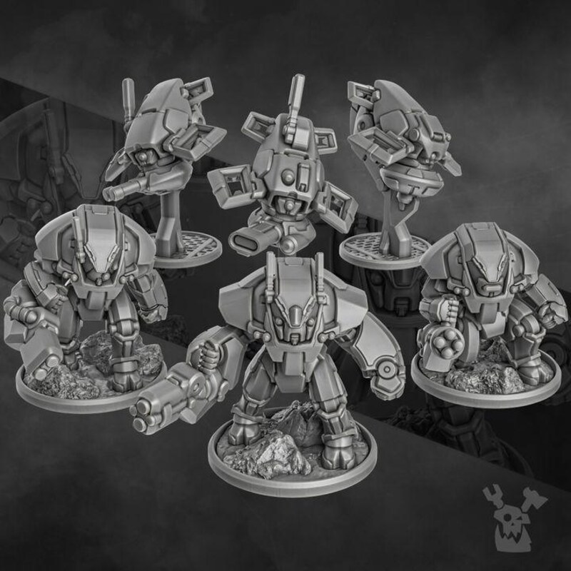 40k Tau Battlesuits - Etsy