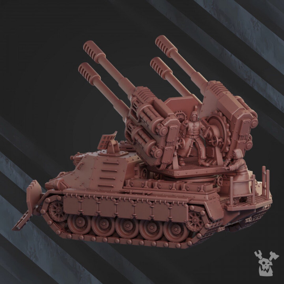 Anti-aircraft Cannon "ural Lynx" UL-87 - Dakkadakka.store - Etsy