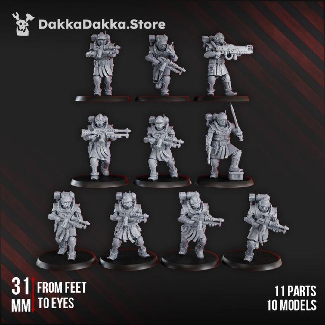 10 X Techguard Warriors - Etsy