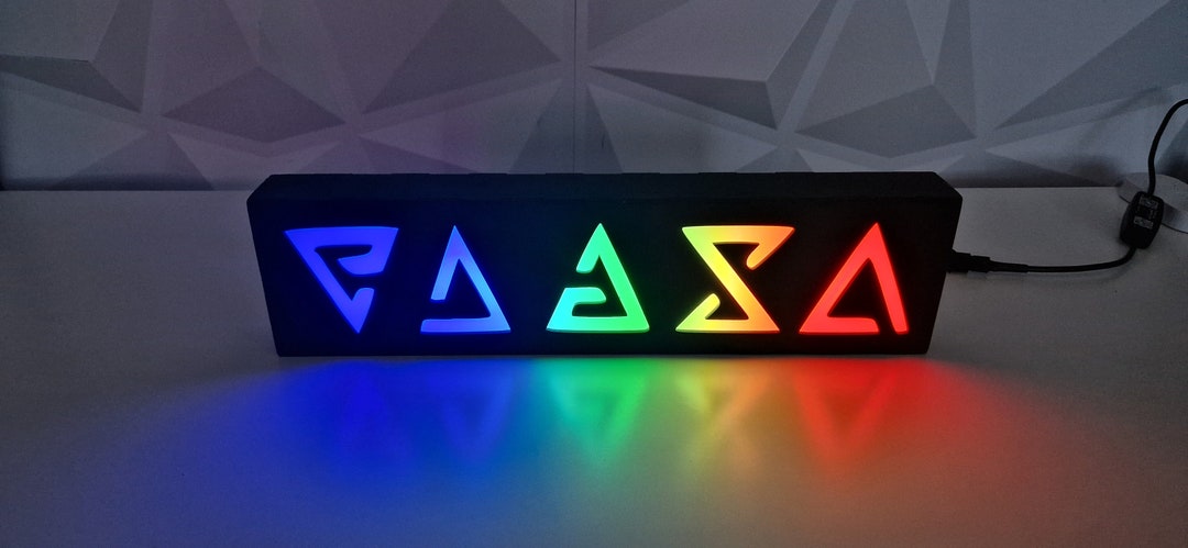 Witcher Themed Light, LED Night Light, Neon USB Gadget, Game Room ...