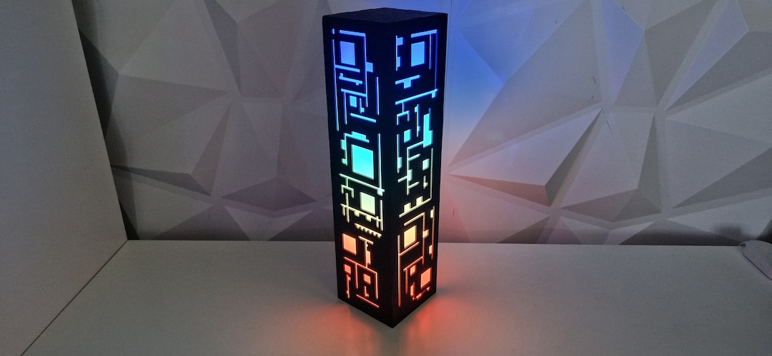 Circuit Light, PCB LED Night Light, Sci-fi Lamp, Cyberpunk Decor, USB ...