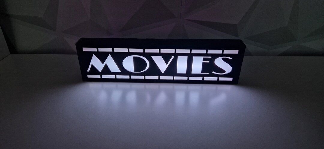 Movie Light, Home Cinema Lamp, LED Night Light, Neon Gadget, Movie Room ...